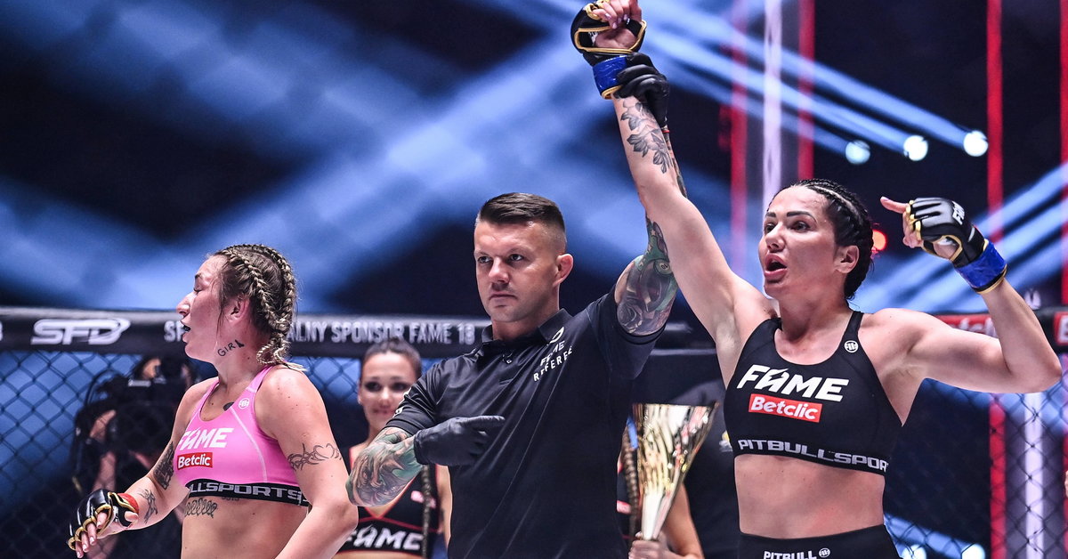 FAME MMA 18. Ewa Brodnicka po walce z Linkiewicz pojechała do szpitala - Przegląd Sportowy Onet