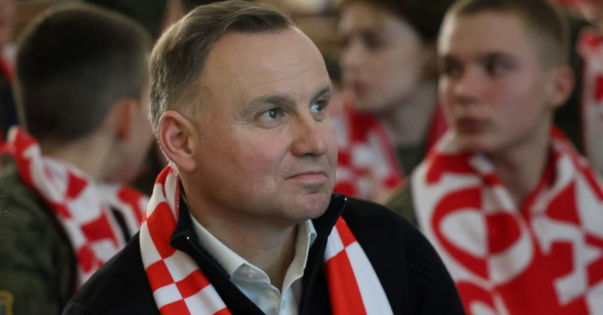 Prezydent kibicował Polakom. Nie zgadniesz, z kim Duda oglądał mecz z ...