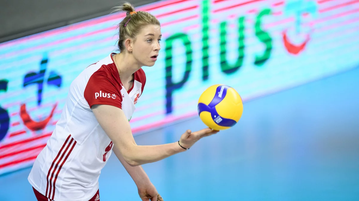 Liga Narodów siatkarek: Magdalena Stysiak po meczu Polska - Rosja ...
