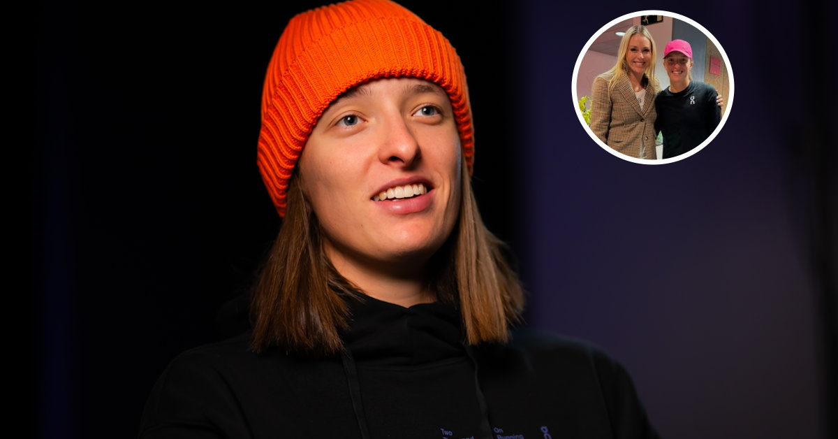 Iga Świątek pokazała zdjęcie z jedną ze swoich wielkich fanek ...