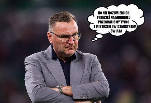 Czesław Michniewicz nie będzie już trenerem kadry. Internauci komentują ...