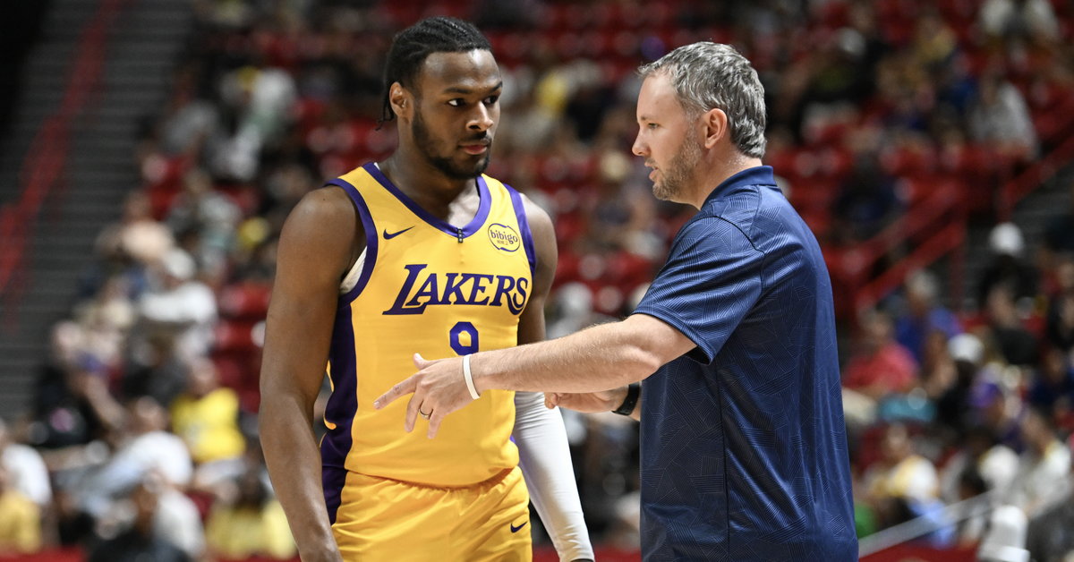 Syn LeBrona Jamesa błyszczy w barwach Los Angeles Lakers. Mogą przejść ...