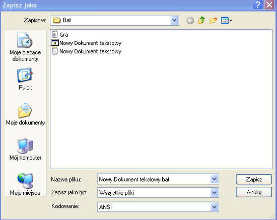 Jak zrobić prosty program w języku BATCH Poradnik – zadania, ściągi i ...