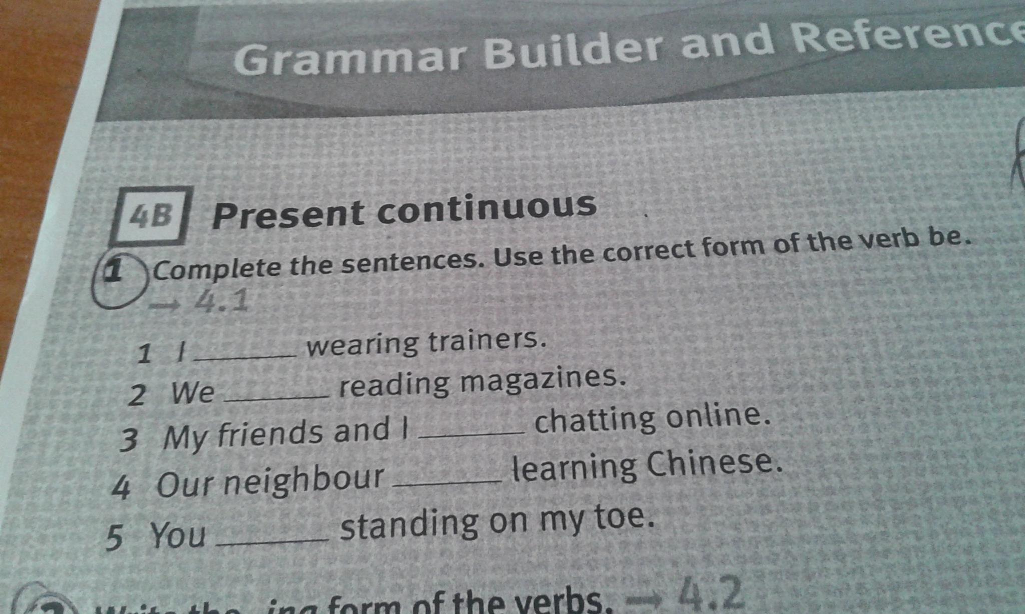 zadanie z angielskiego. Complete the sentences.. – zadania, ściągi i ...