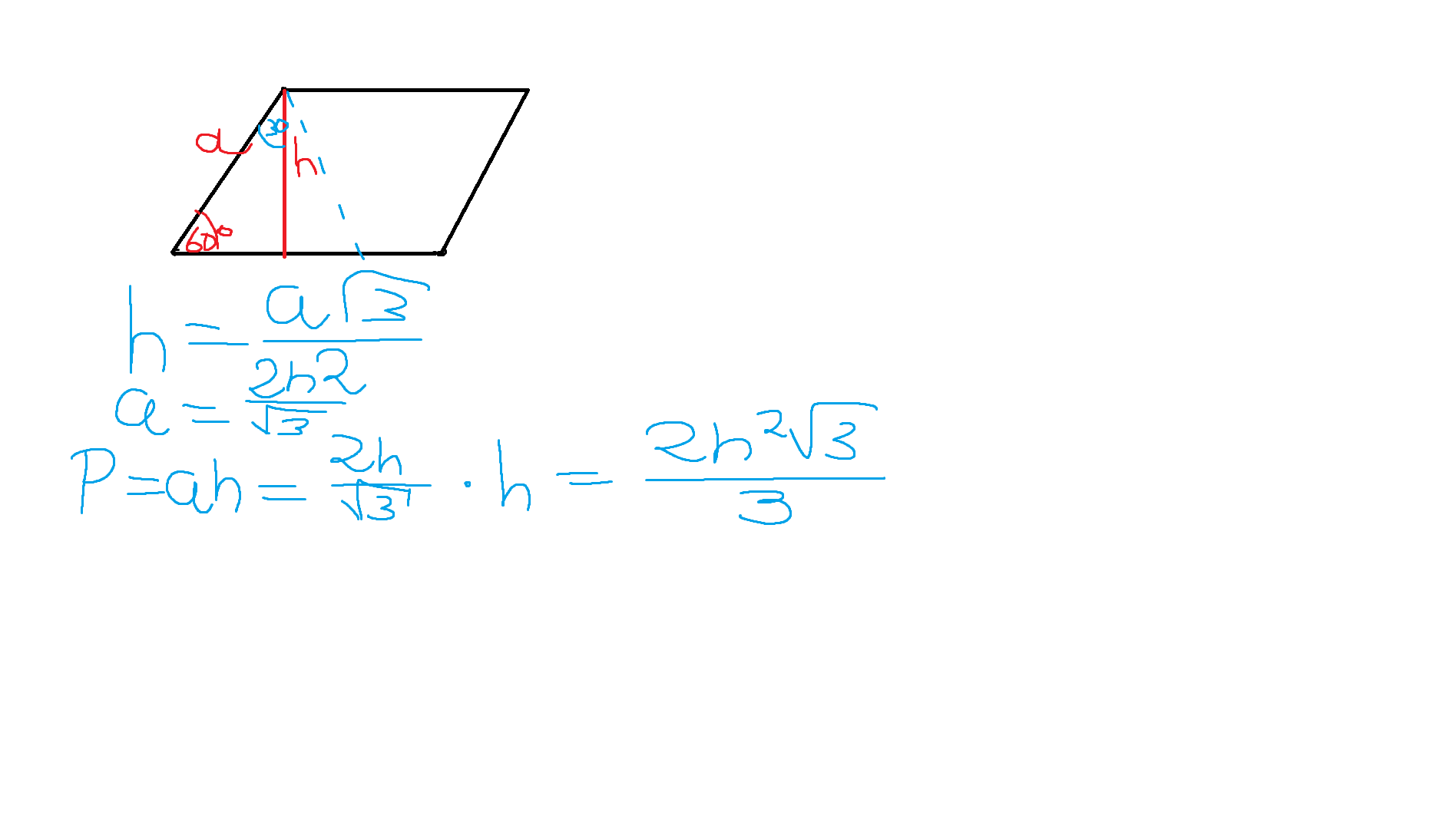 Pole rombu jest równe? – zadania, ściągi i testy – Zapytaj.onet.pl