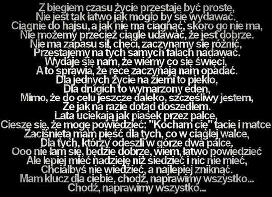 Obrazki z tekstami piosenek - Zapytaj.onet.pl