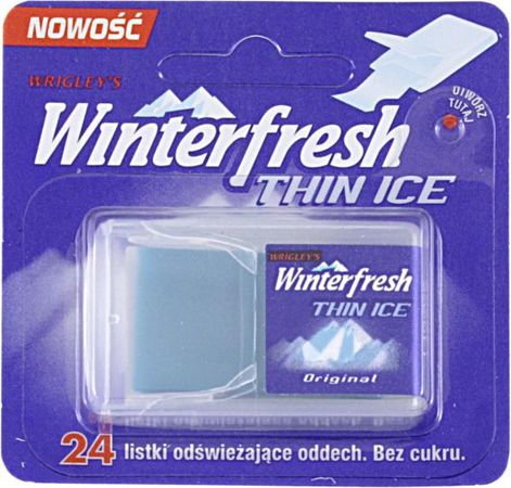 Czy dostępne są jeszcze gdzieś gumy WINTERFRESH thin ice ? - Zapytaj ...